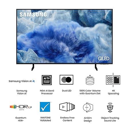 Samsung 138 cm 65 inches 4K Ultra HD QLED Smart TV QA65Q8FAAULXL Black ...